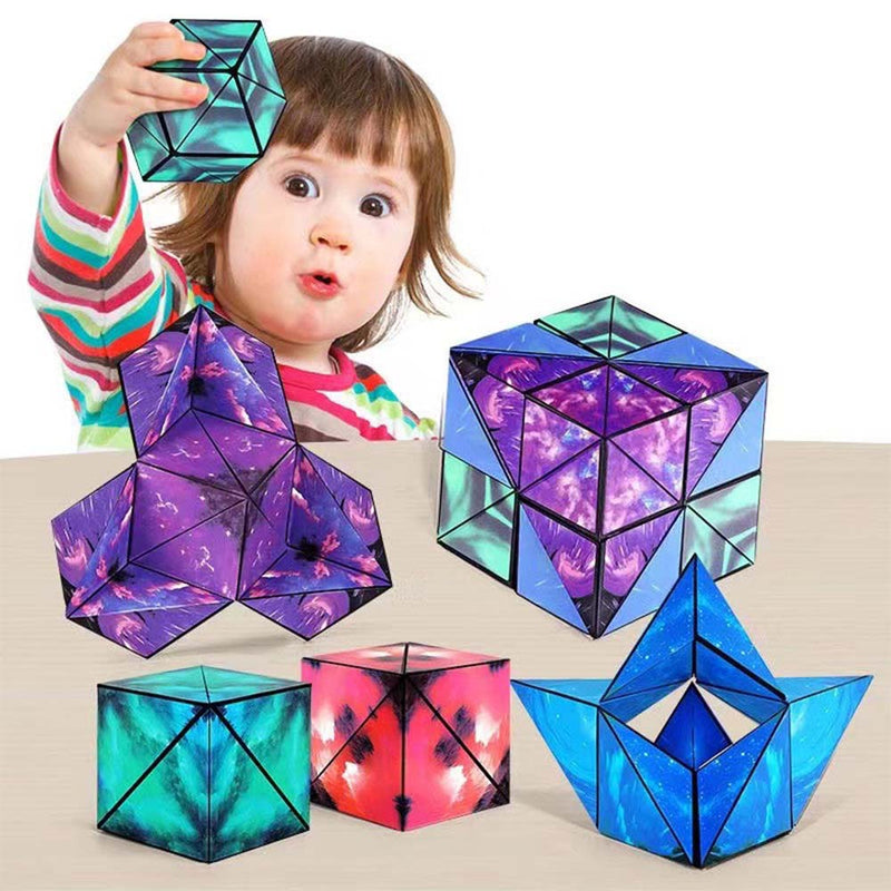 Premium Magnetic Cube Puzzle Box Infinity Cubes Fidget Cube 24 Rare Ea